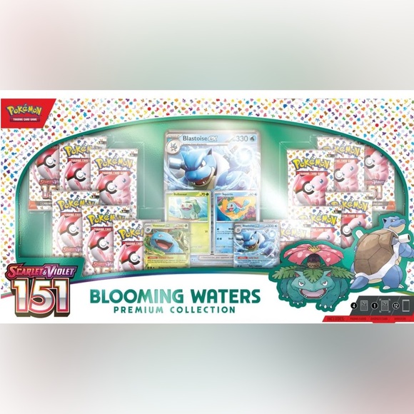 Pokemon | Toys | Copy New Pokemon Tcg Scarlet Violet 51 Blooming Waters ...